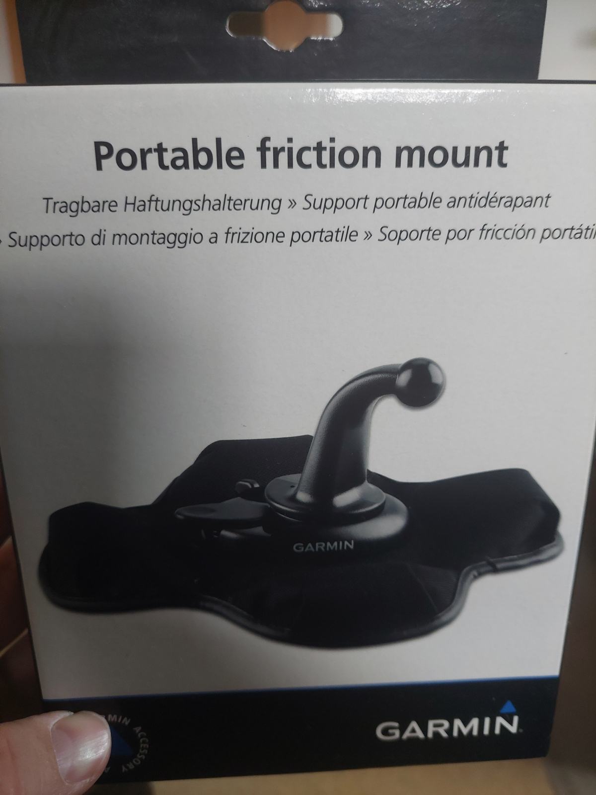 Garmin nosilec (portable friction mount)