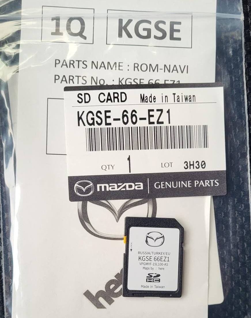 MAZDA Connect KGSE GEN6 SD kartica EUR 2026