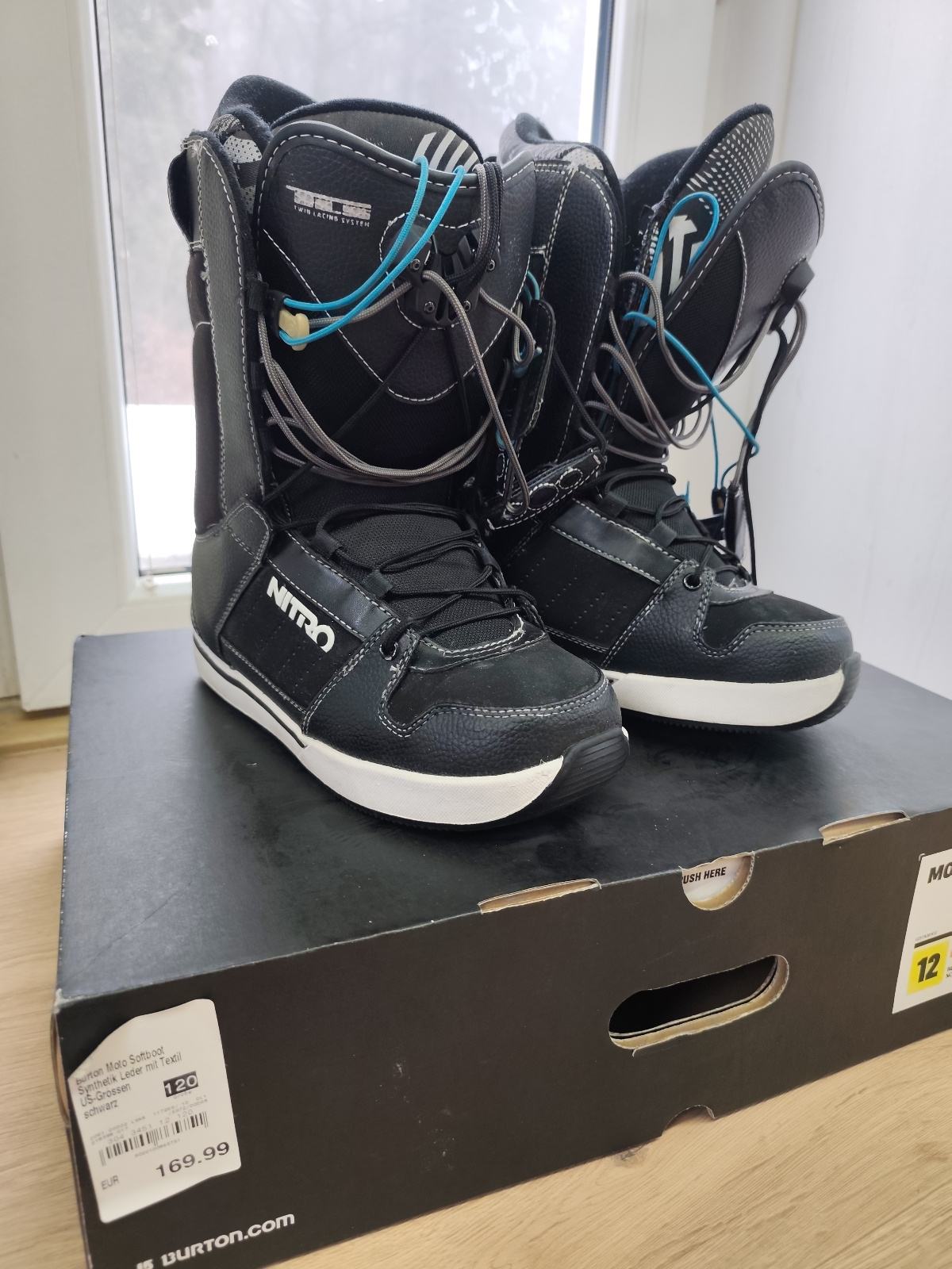 Čevlji za snowboard Burton Nitro - Soft Boots 43/⅓ - kot novi