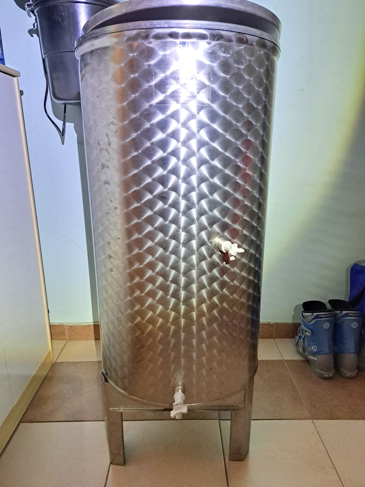 CISTERNA inox 140 L