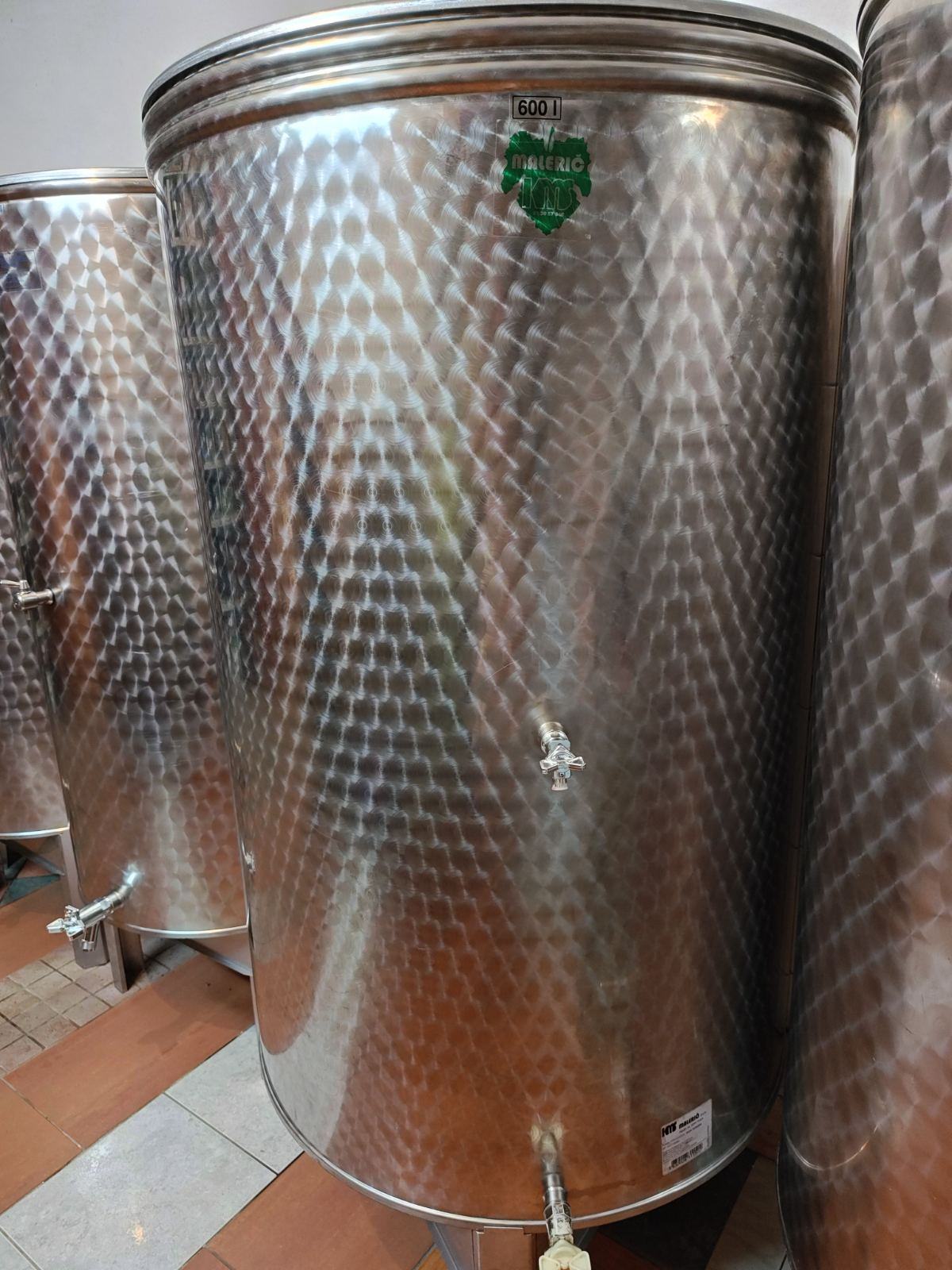 Cisterna inox 2 x 600 l
