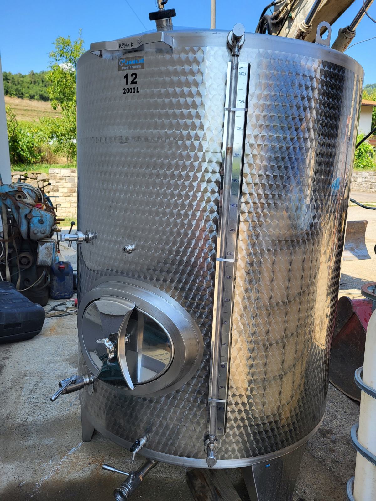 CISTERNA INOX 2000L