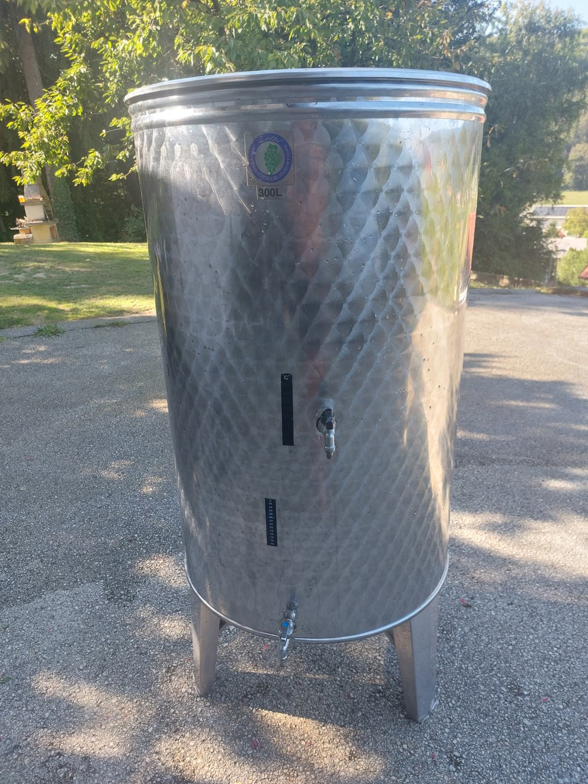 Cisterna inox 300l 80l