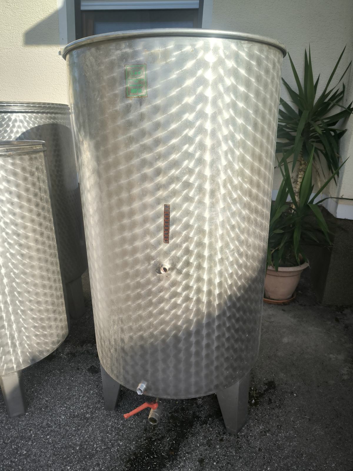 Cisterna inox 600L