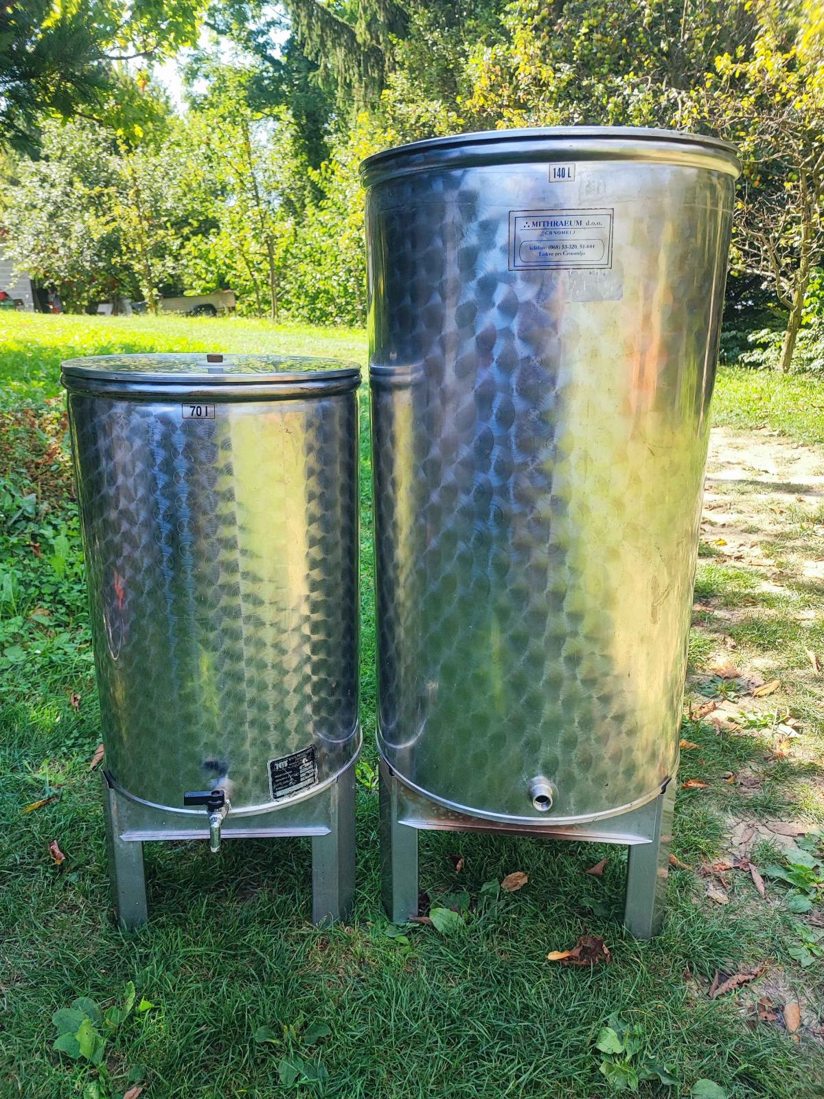 Cisterne inox 70L 80L 100L