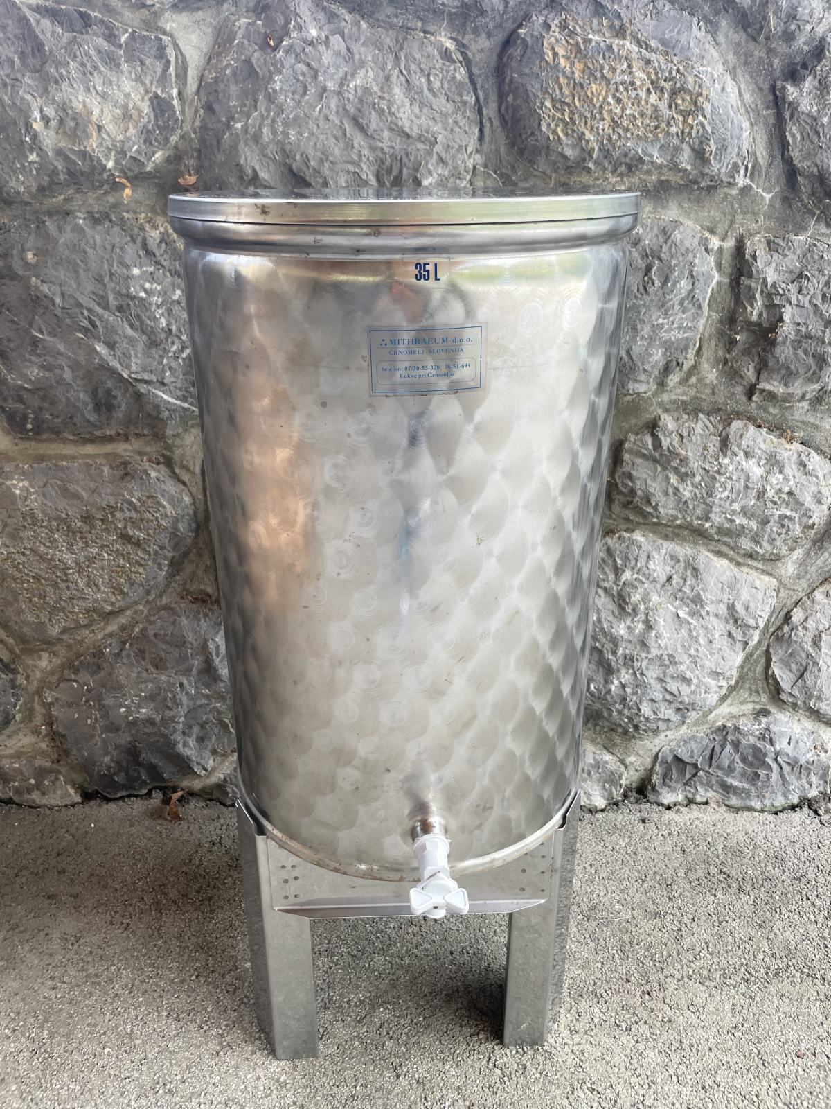 INOX CISTERNA-SOD 35l