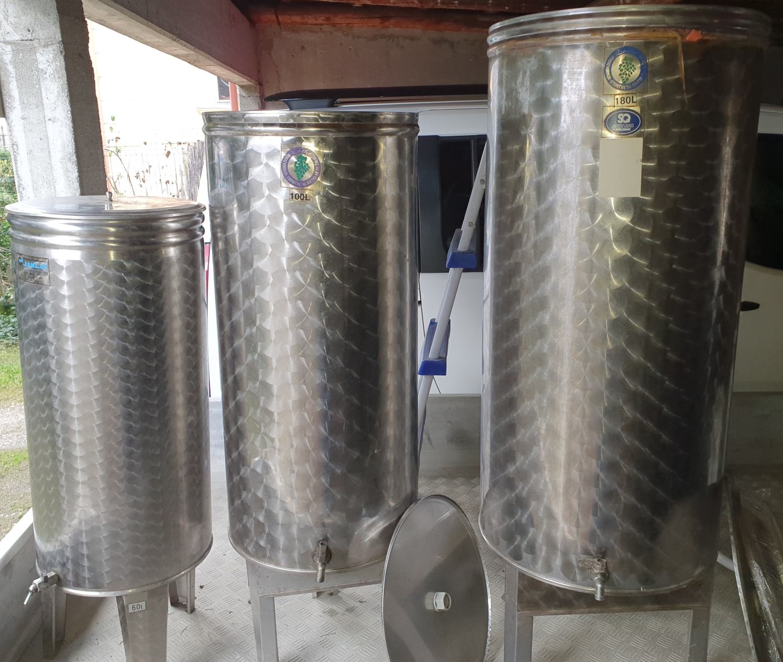 INOX CISTERNE 60-10-180 litrov