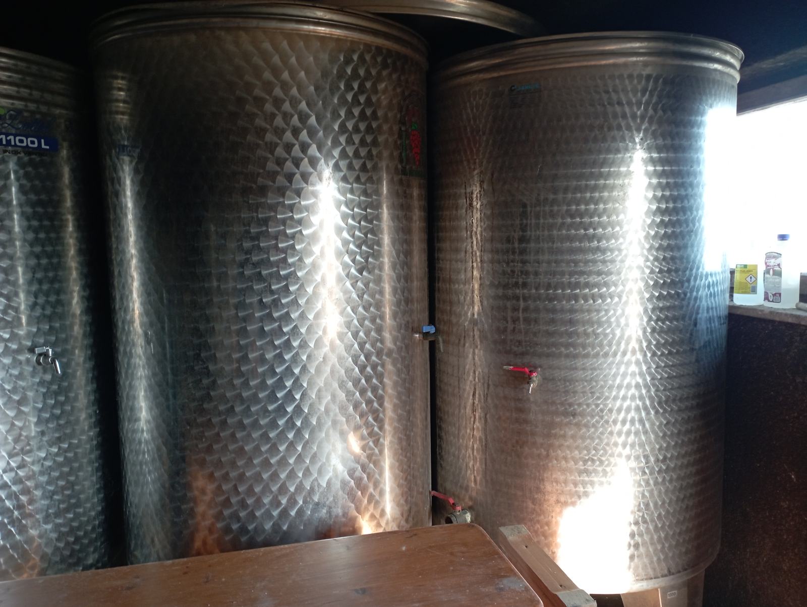 Inox cisterne 600l, 750l, 1000l
