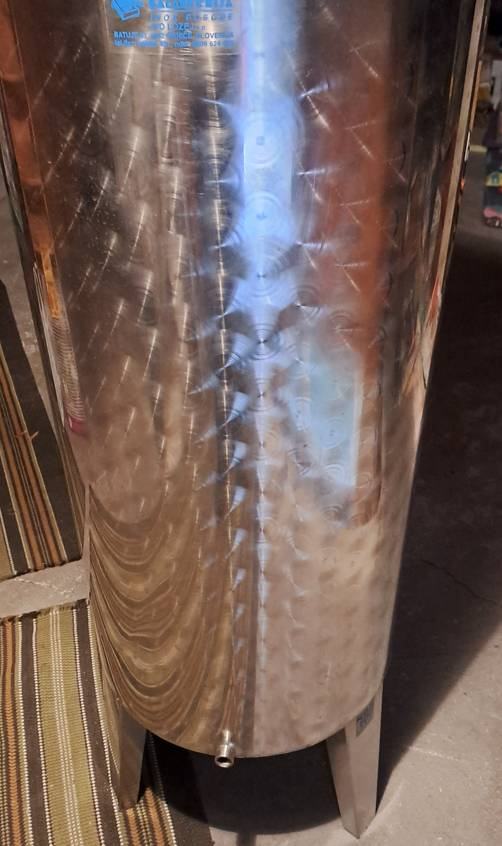 Inox sod za vino - 180 litrov
