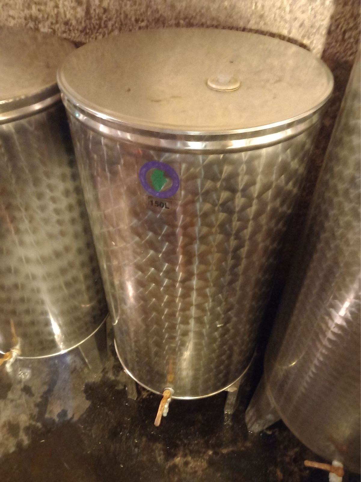 Inox sod za vino 150l, 200l