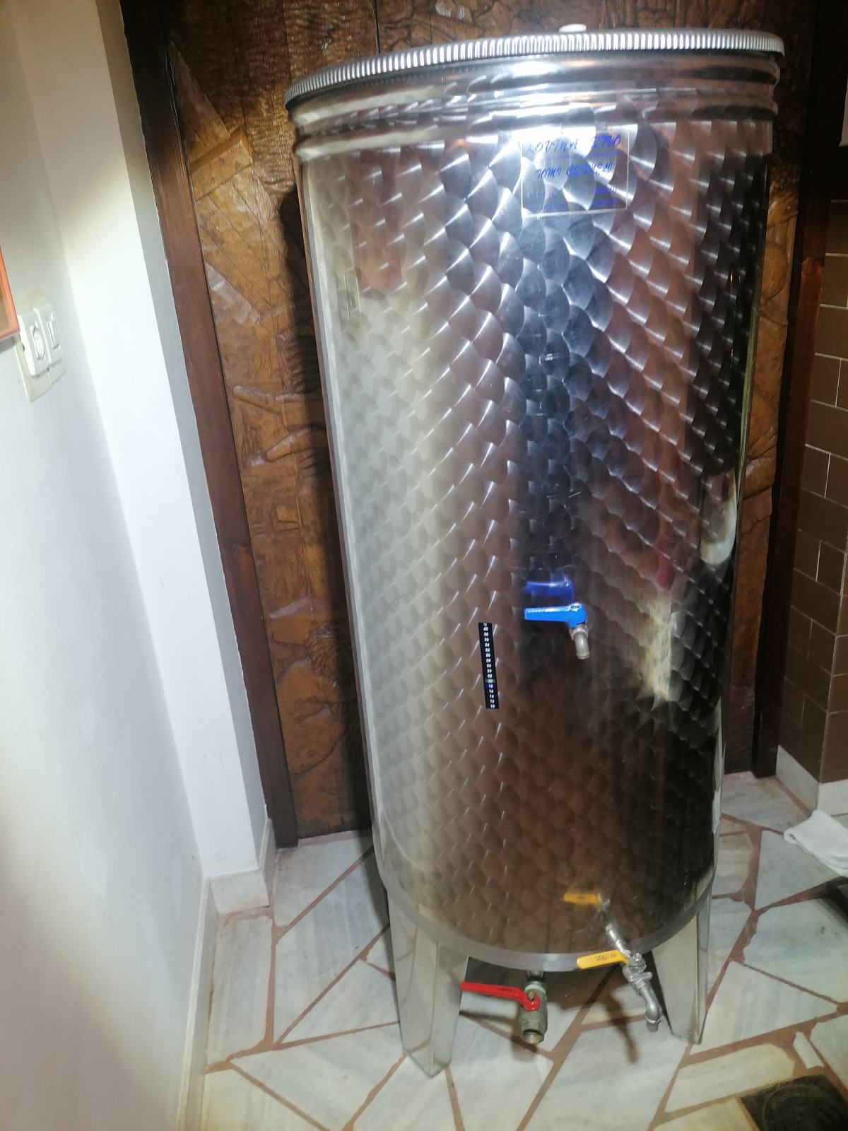Inox sod za vino 400l
