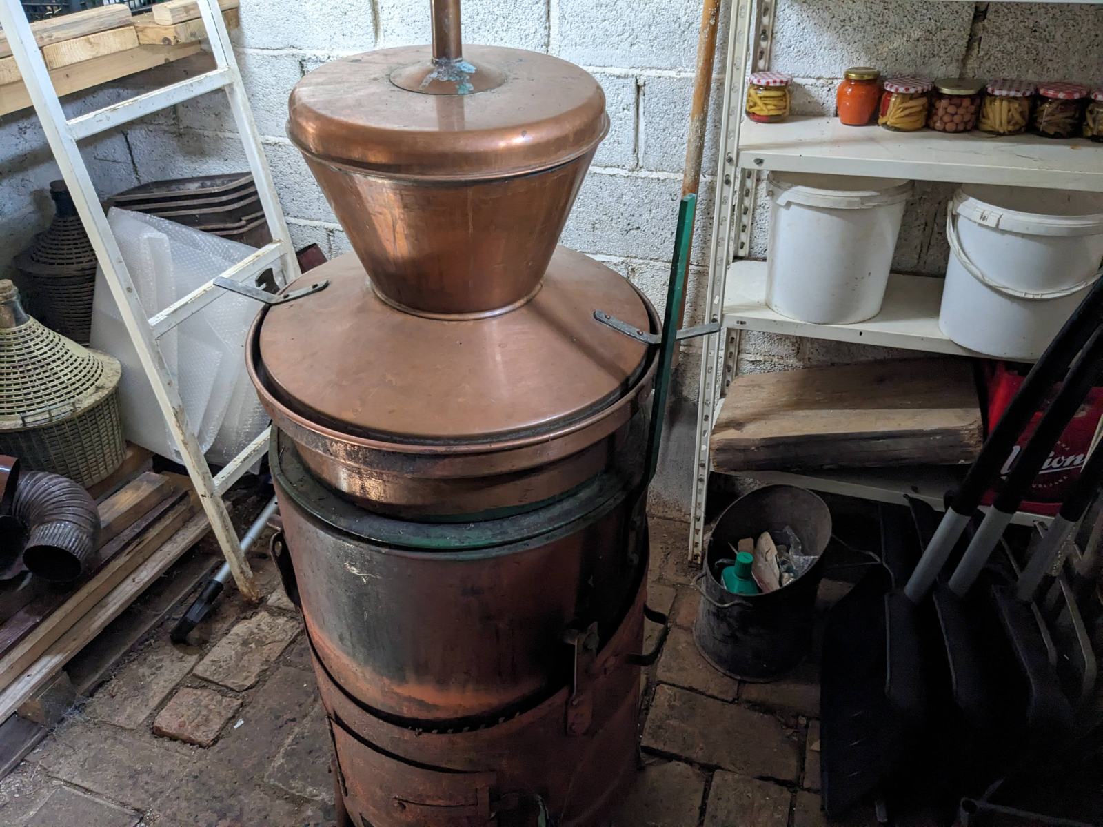 Prodam kotel za žganjekuho 60l