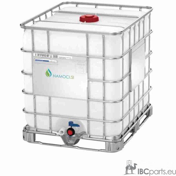 Pvc cisterna s kovinskim ohišjem 1000l za gorivo