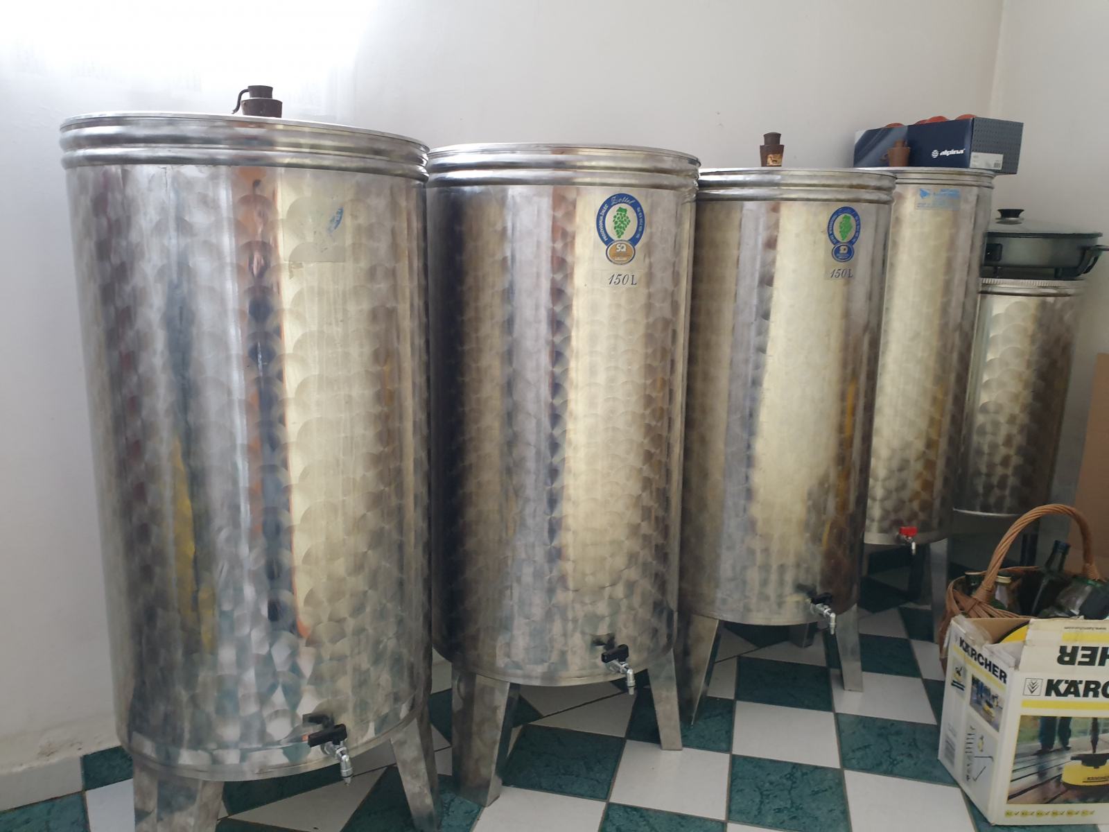 Sod 150 l iz nerjaveče pločevine inox