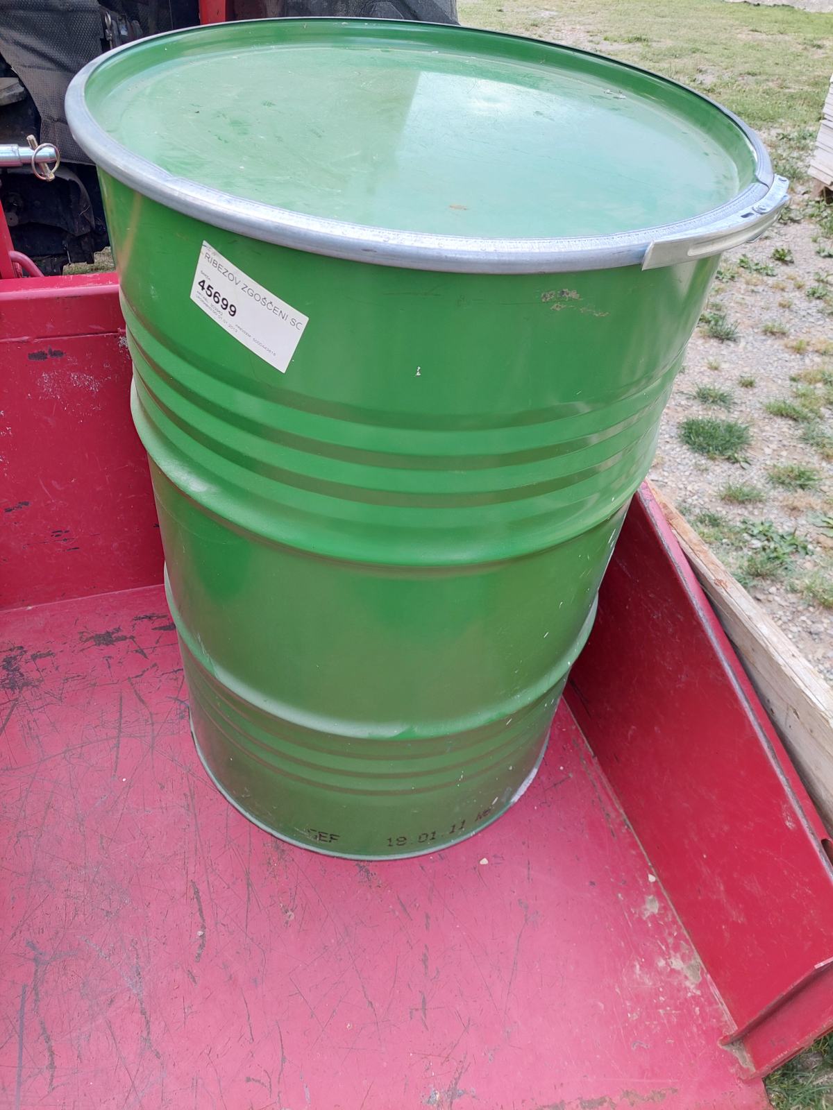 Sod 200l živilski 5x