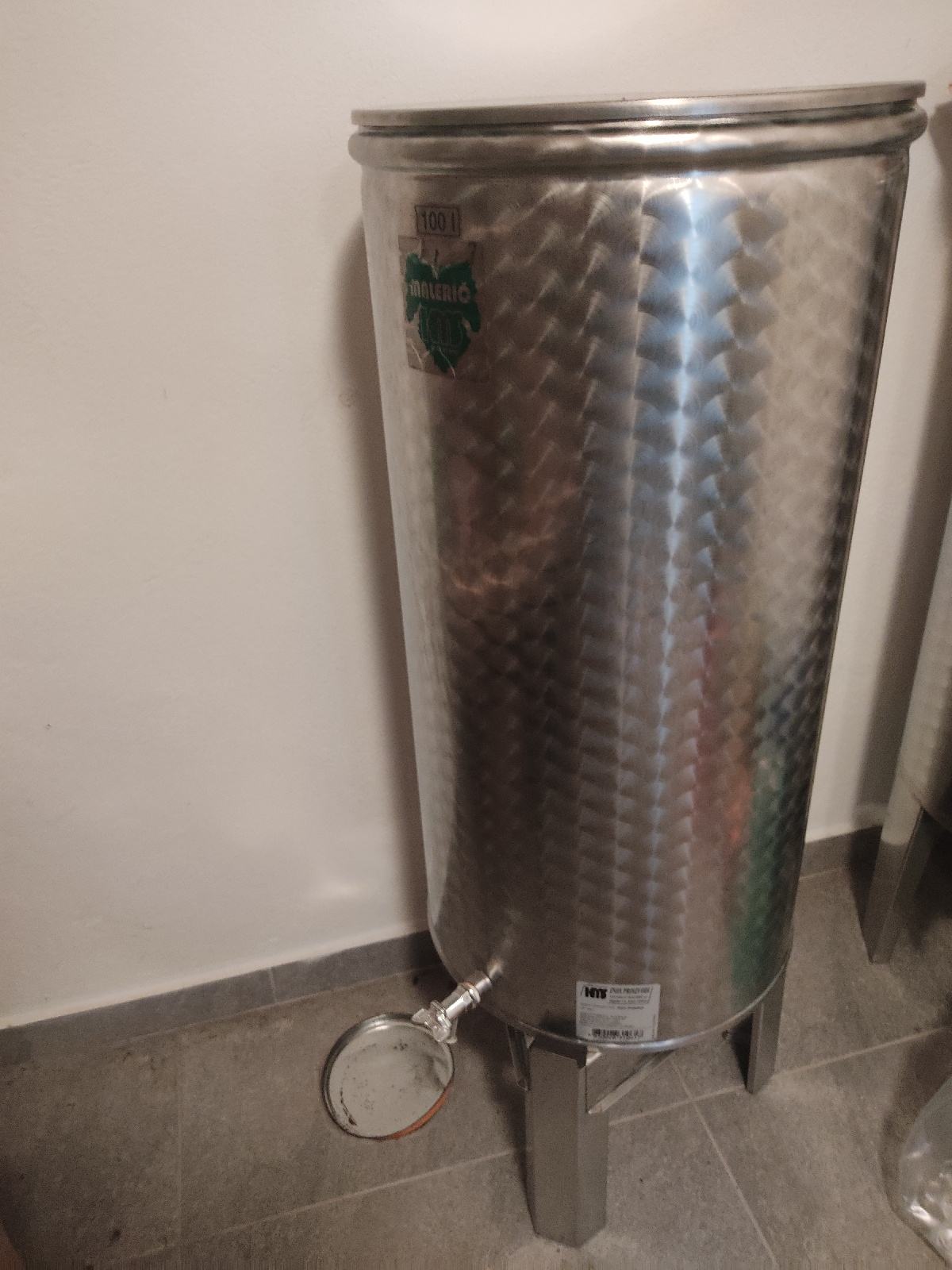 Sod inox 100l