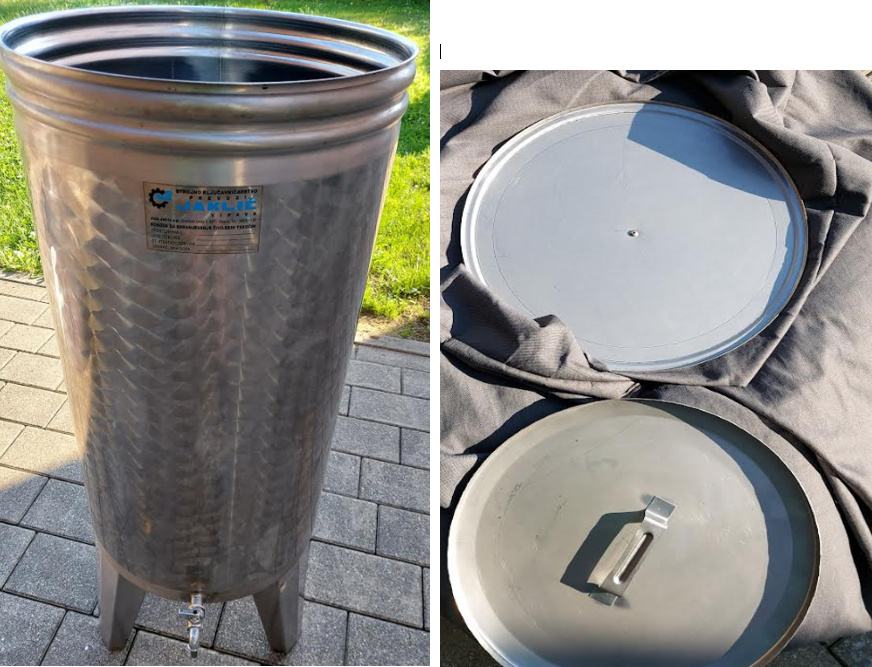 SOD ZA VINO, SOK... INOX 80 L