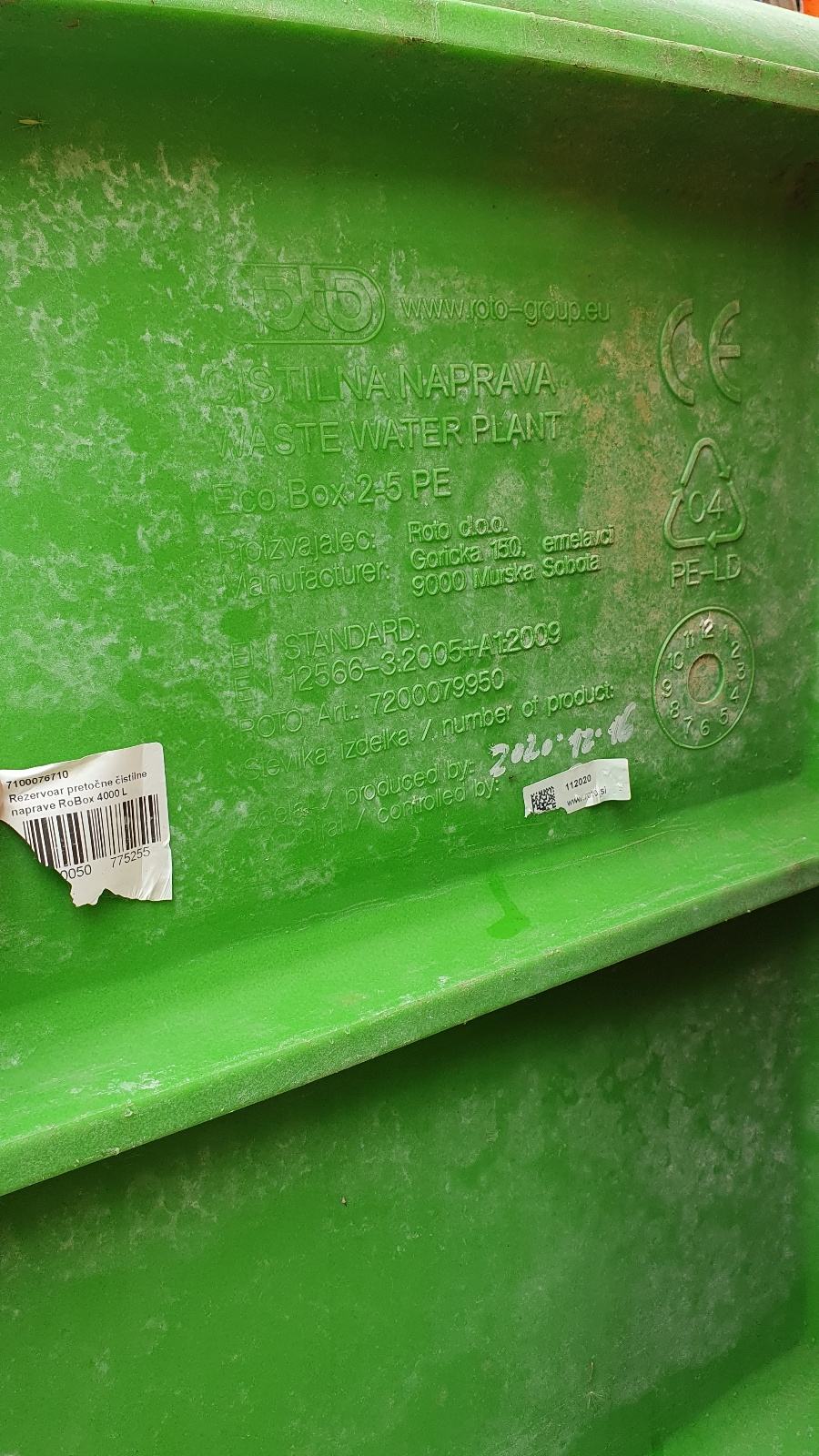 Čistilna naprava Roto Eko Box