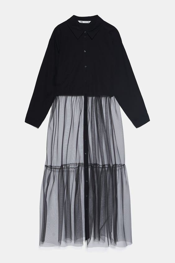 ZARA SRAJČNA OBLEKA v. S