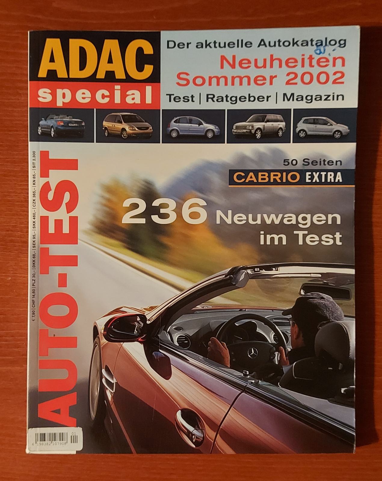 AVTO REVIJA ADAC SPECIAL 2002 AUTO KATALOG