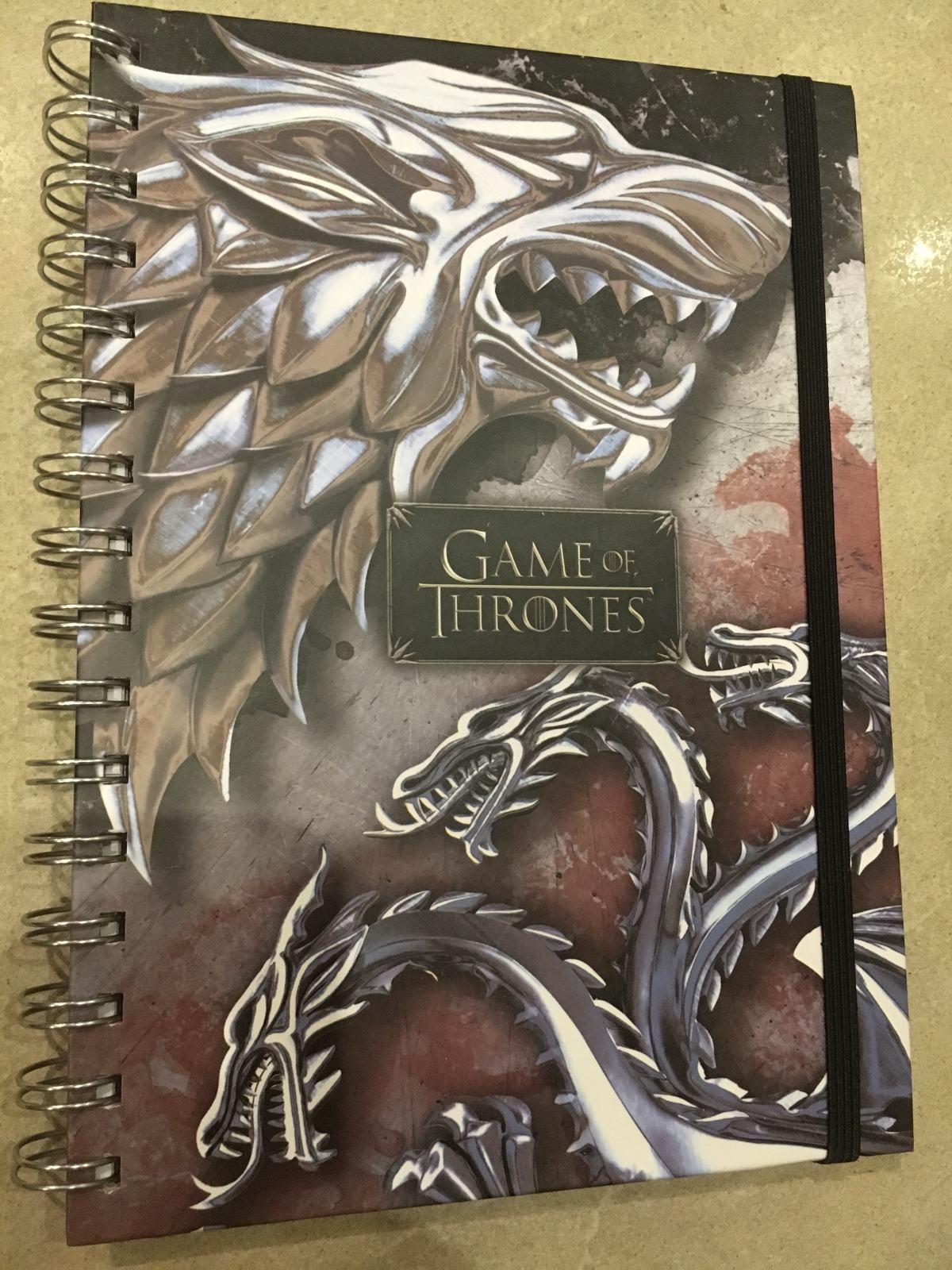 BLOK, DNEVNIK, ROKOVNIK Game Of Thrones IGRA PRESTOLOV, A5 - NOVO