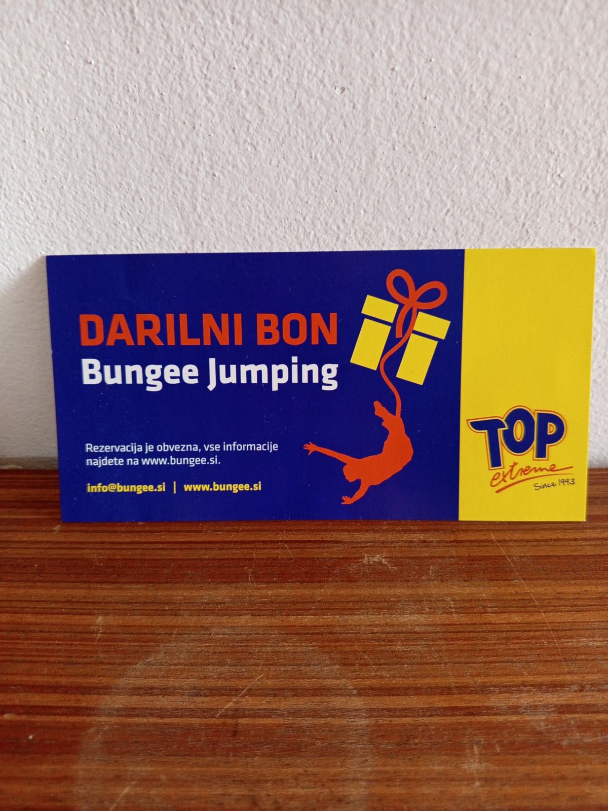 Bon za bungee jumping na Solkanu