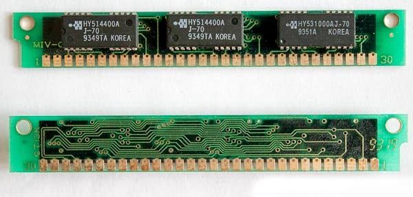 Ram pomnilnik memory spominski modul SIMM 30 pin Siemens 1Mb