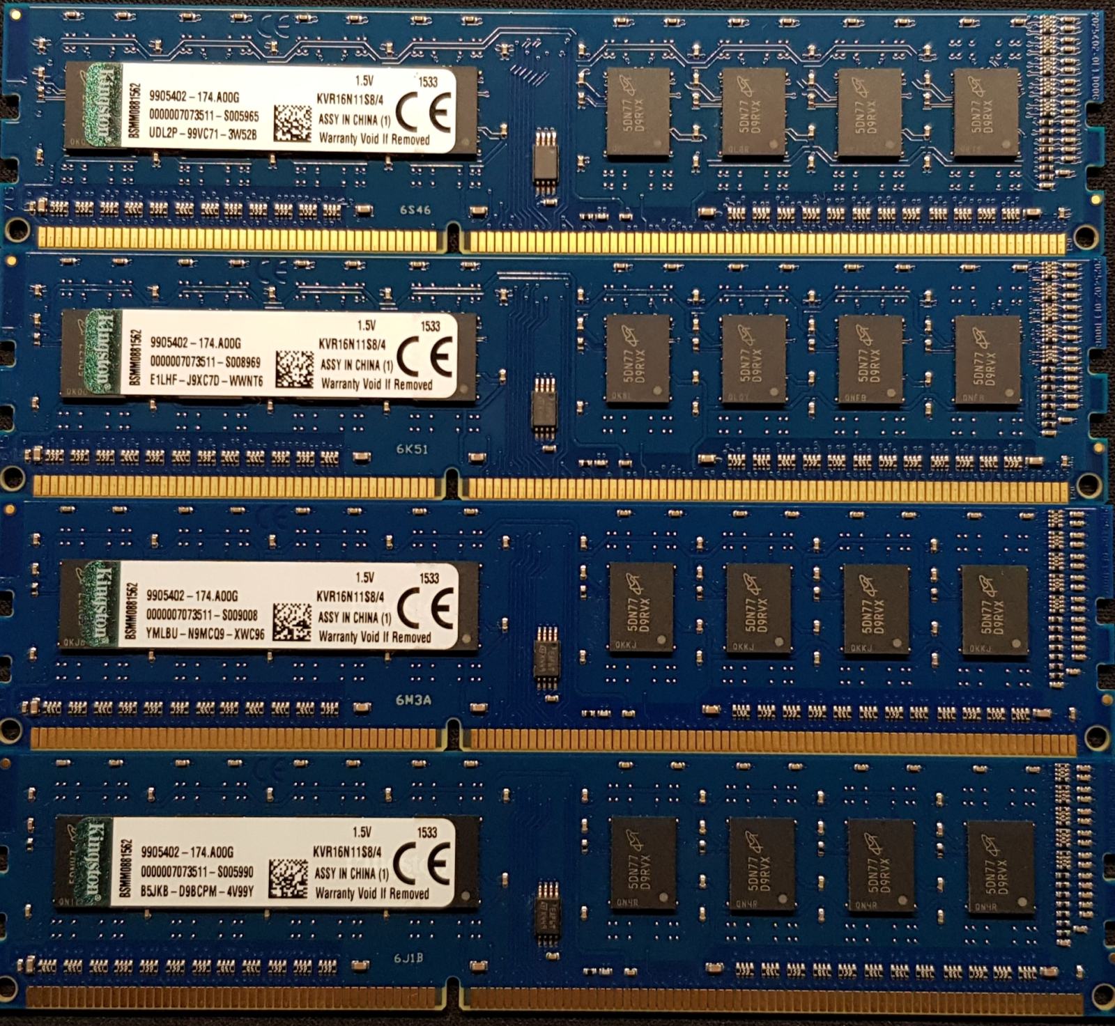 Kingston 4GB DDR3 RAM