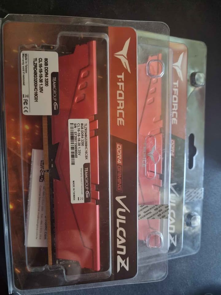 2x 8GB T-Force DDR4 ram