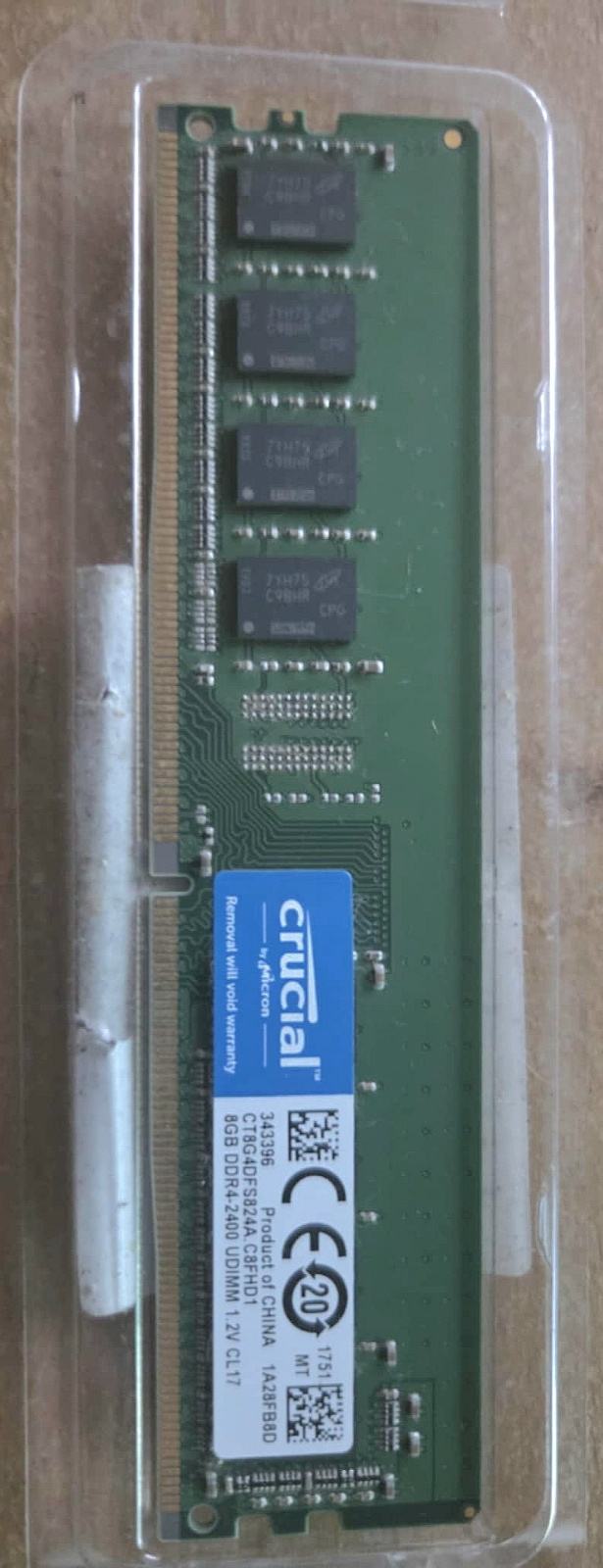 Prodam 1 stick 8gb crucial ddr4 ram