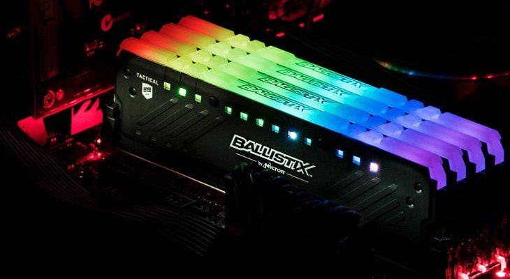 RAM Crucial Ballistix Tactical Tracer RGB 16 GB Kit (2x8GB)