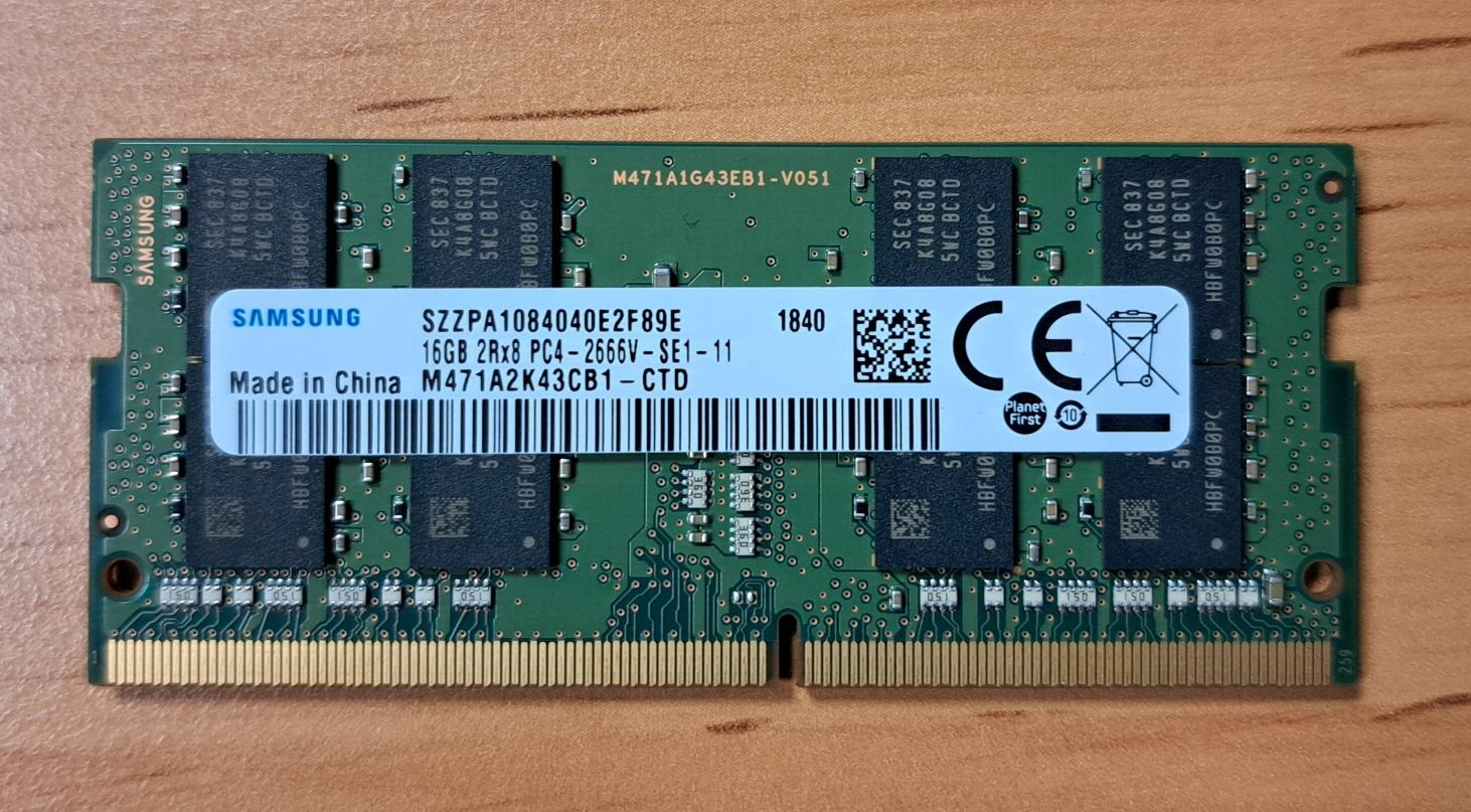 Pomnilnik 16GB SODIMM DDR4 2666 SAMSUNG
