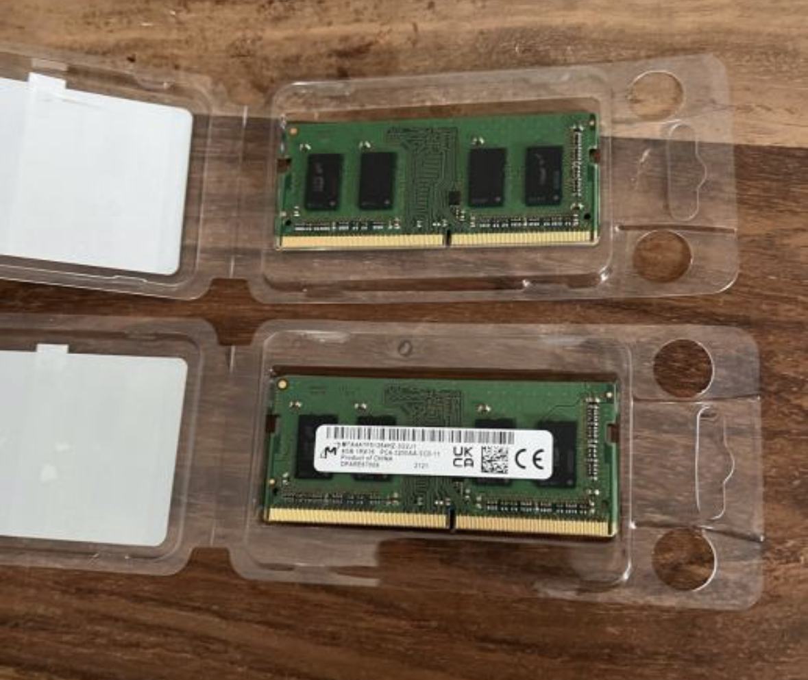 RAM za laptop 2 x 4GB, DDR4, 3200 mhz