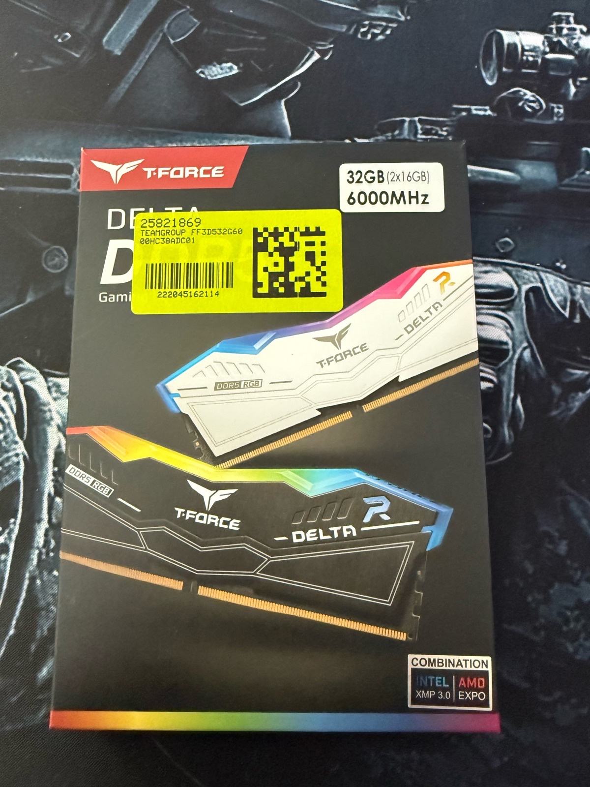 DDR5 RAM 32GB (2x16GB) -3600 DIMM PC4 NOVO!