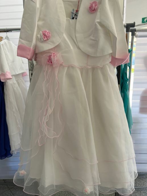 Dekliška svečana obleka, obleka za obhajilo