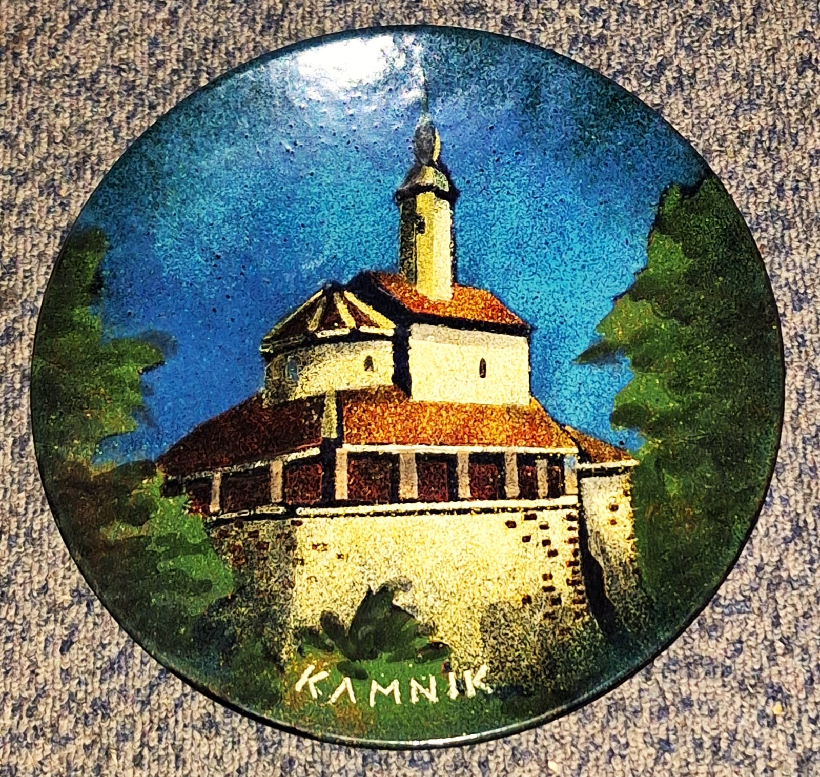 Kamnik, Mali grad - okrasni krožnik 2