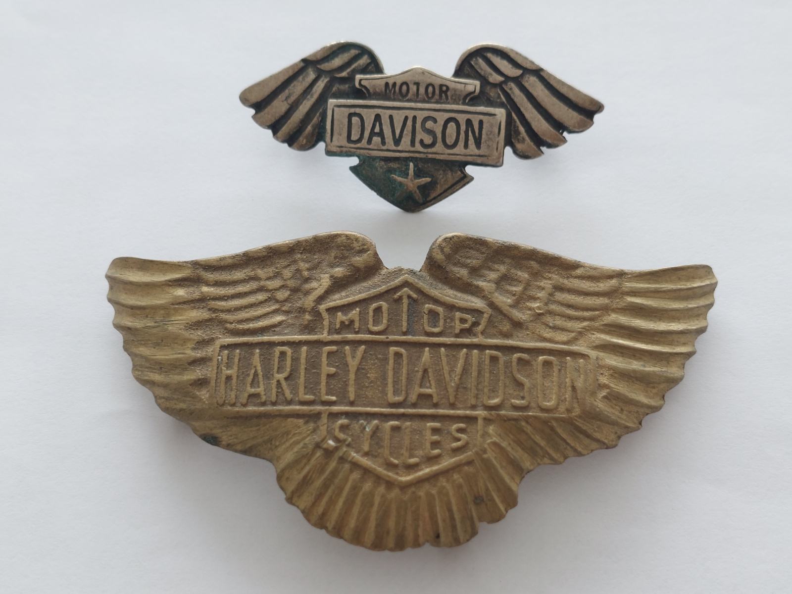 STAR SIMBOL,ZNAK MOTOR HARLEY DAVIDSON CYCLES + MOTOR DAVISON