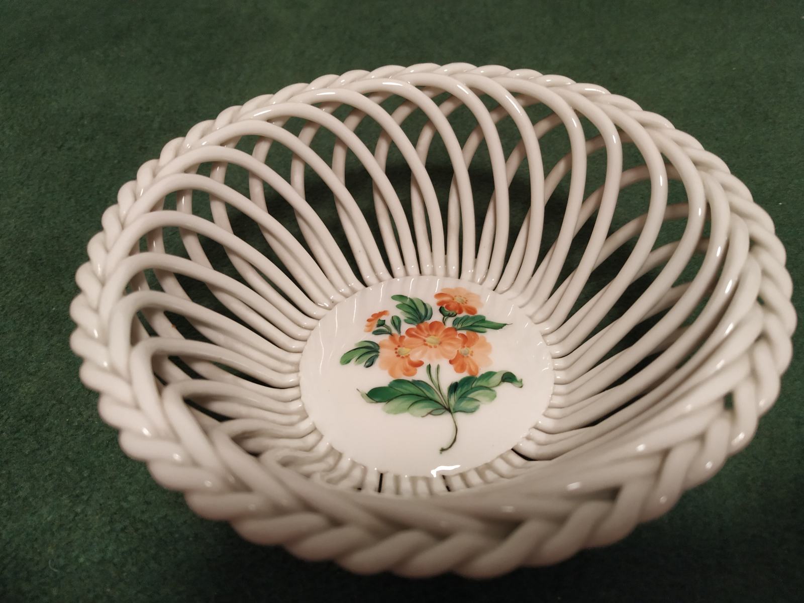 Skledica košarica Herend