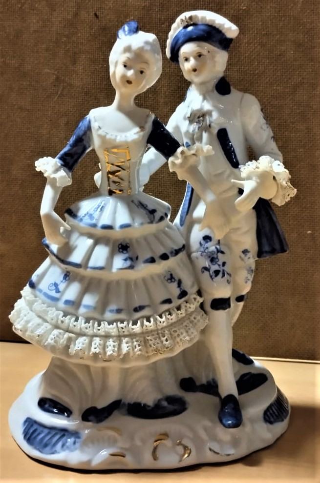 starinska viktorijanska figura iz porcelana