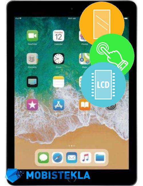 Apple iPad 10.2 - menjava ekrana in stekla