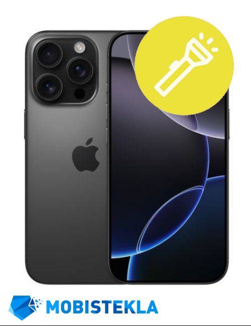 Apple iPhone 16 Pro - popravilo flash luči