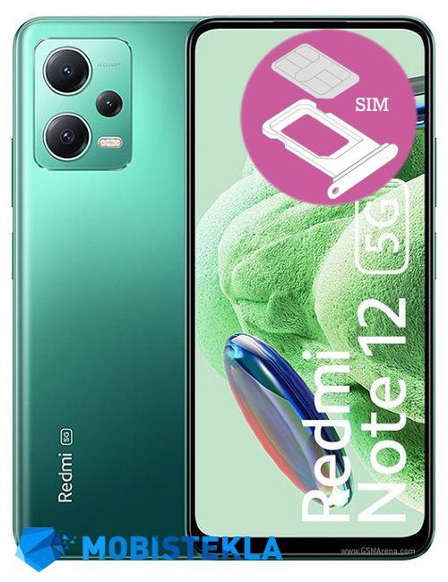 Xiaomi Redmi Note 12 - vložek za SIM kartico