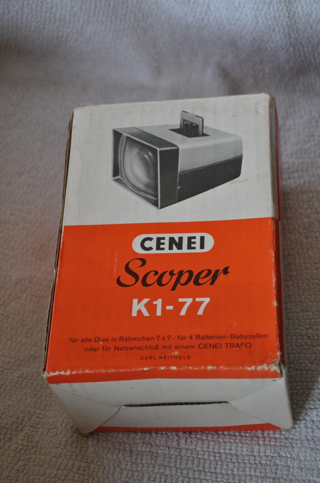 Diaprojektor Cenei Scoper K1-77
