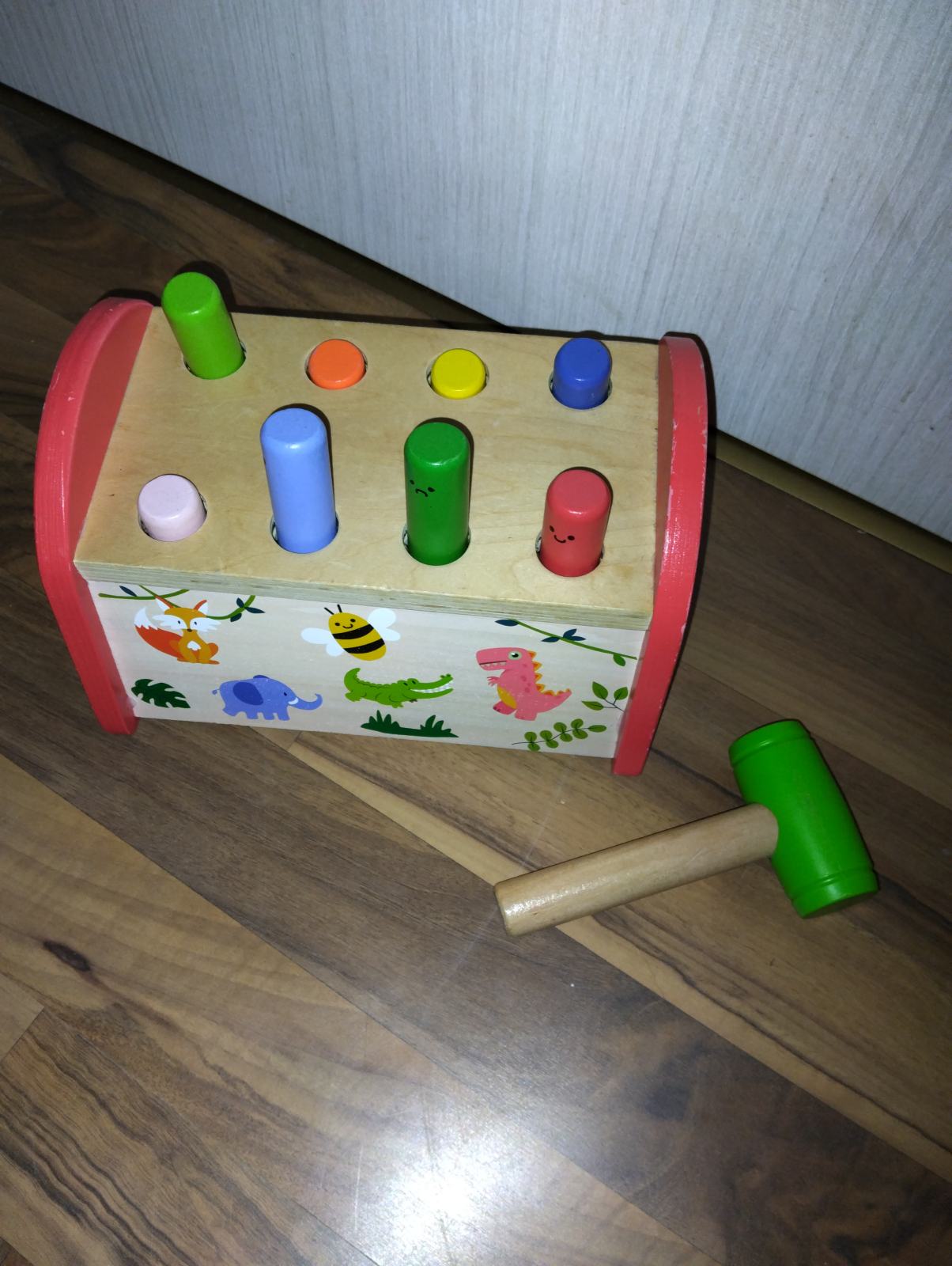 Motoricna igraca, lesena