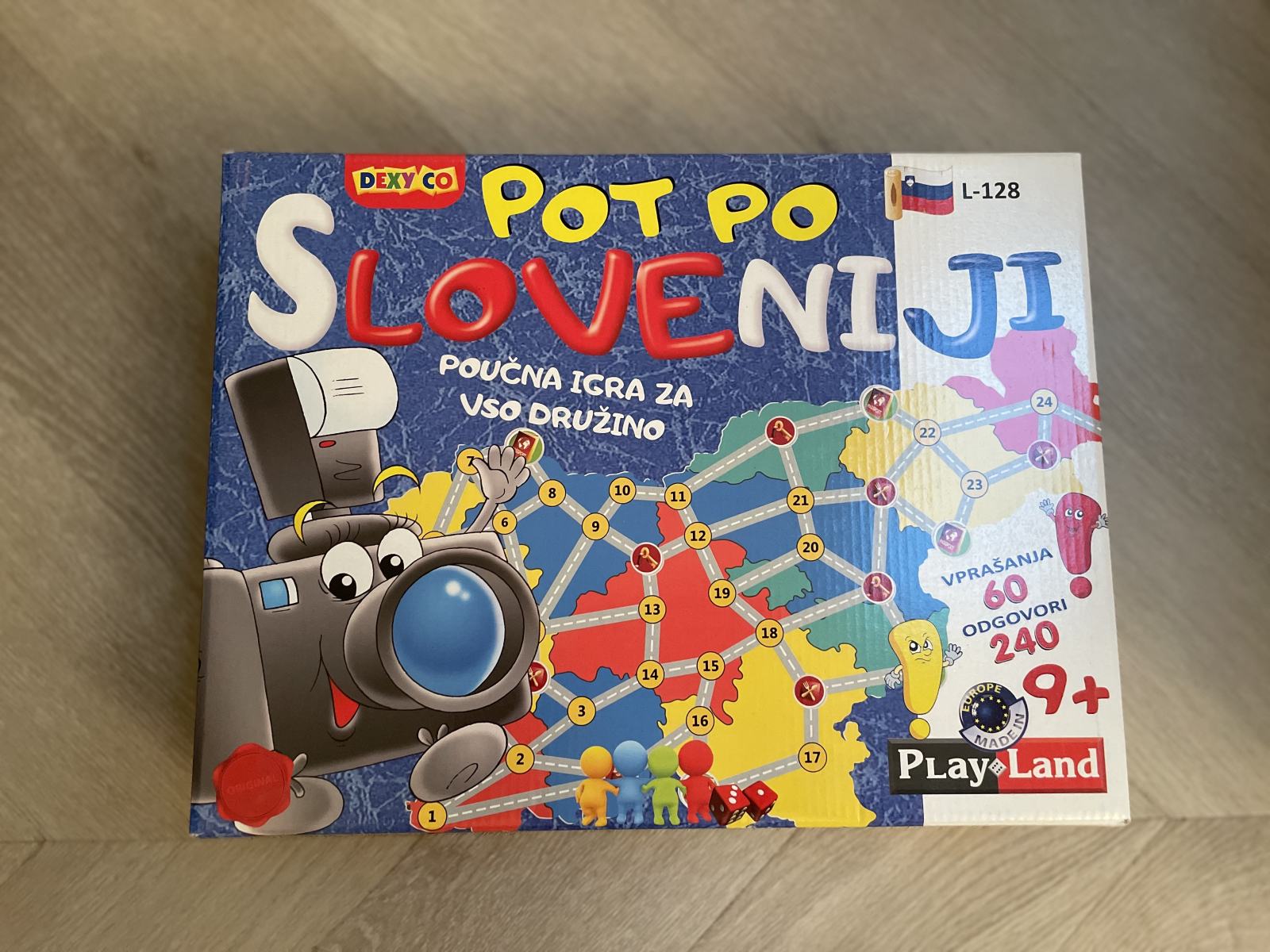 Pot po Sloveniji, poučna igra