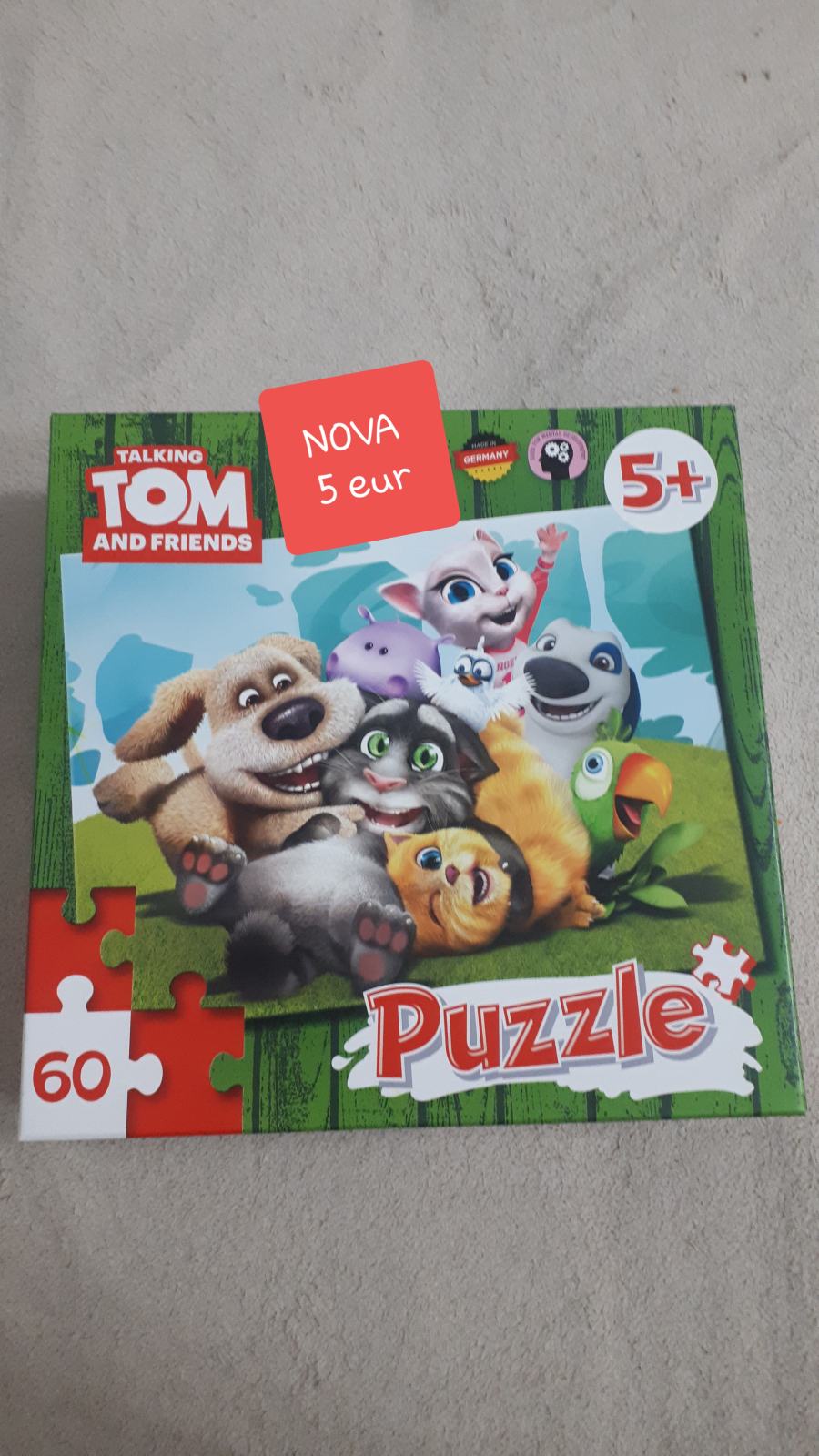 Nove Puzzle Talking Tom