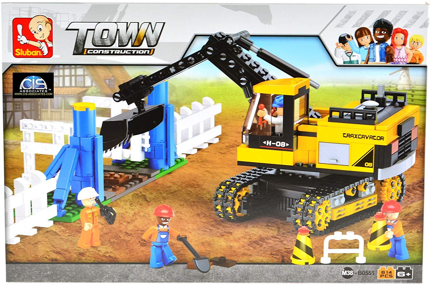 Ugodno LEGO-SLUBAN M38-B05518(sistema sta kompatibilna)KOPAČ Z DELAVCI