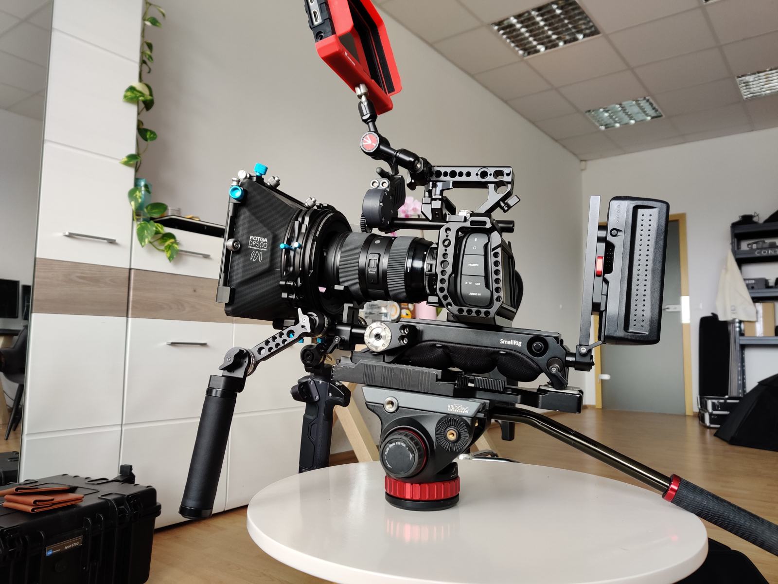 Blackmagic Pocket Cinema Camera 4K - rig