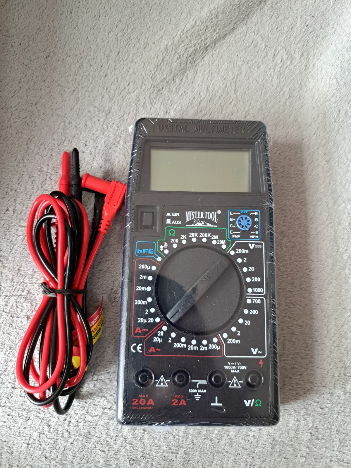 Digitalni multimeter Mister Tool