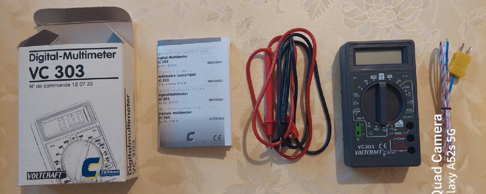 Digitalni multimeter Voltcraft VC 303